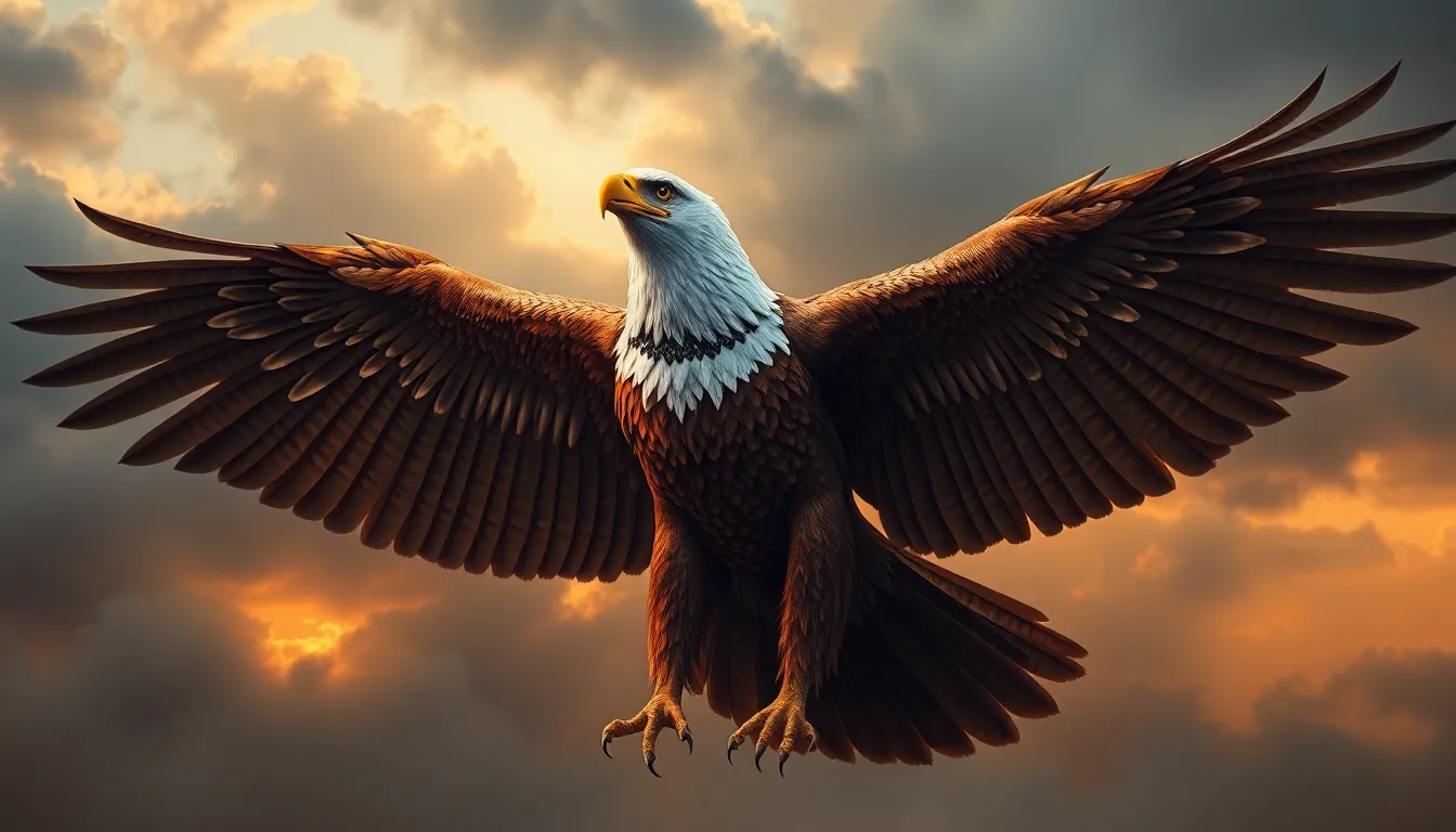 The Tale of the Great Eagle: Cherokee Legends of Freedom - Native American Mythology