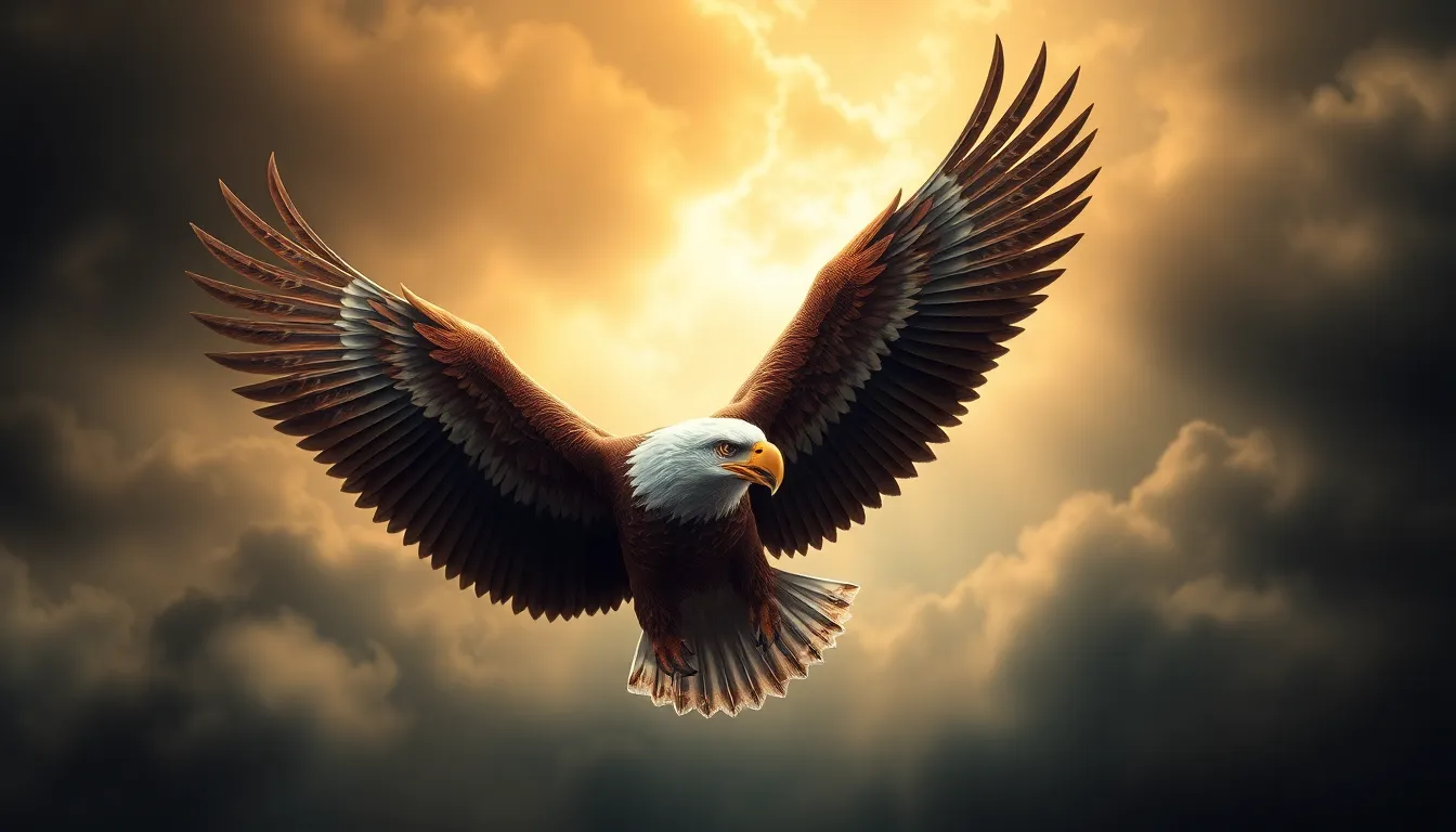 The Legend of the Great Eagle: A Symbol of Freedom and Strength - Native American Mythology
