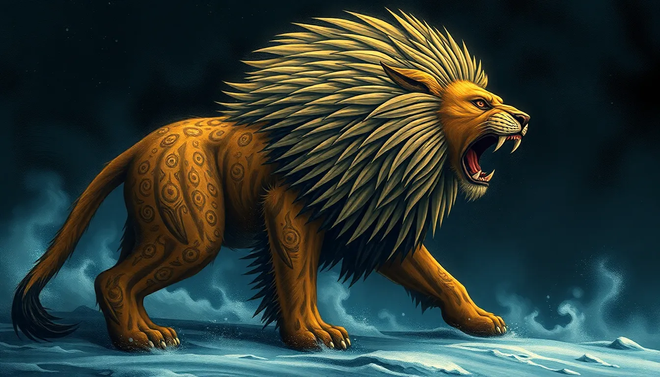 The Legend of the Great Lion: Strength and Courage in Ojibwe Tales ...