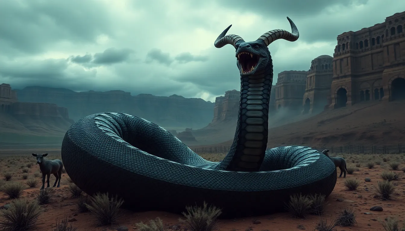 The Legend of the Horned Serpent: A Cautionary Tale from Navajo Lore ...