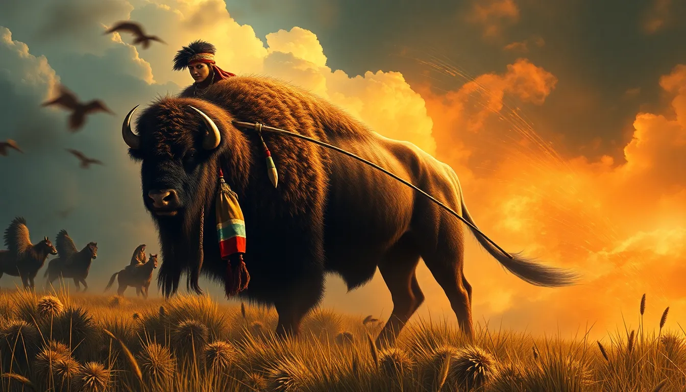 The Choctaw and the Spirit of the Bison: Legends of Strength and ...