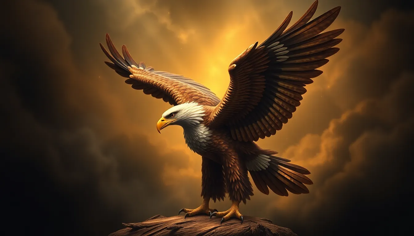 The Legend of the Great Eagle: A Symbol of Strength in Choctaw Culture - Native American Mythology