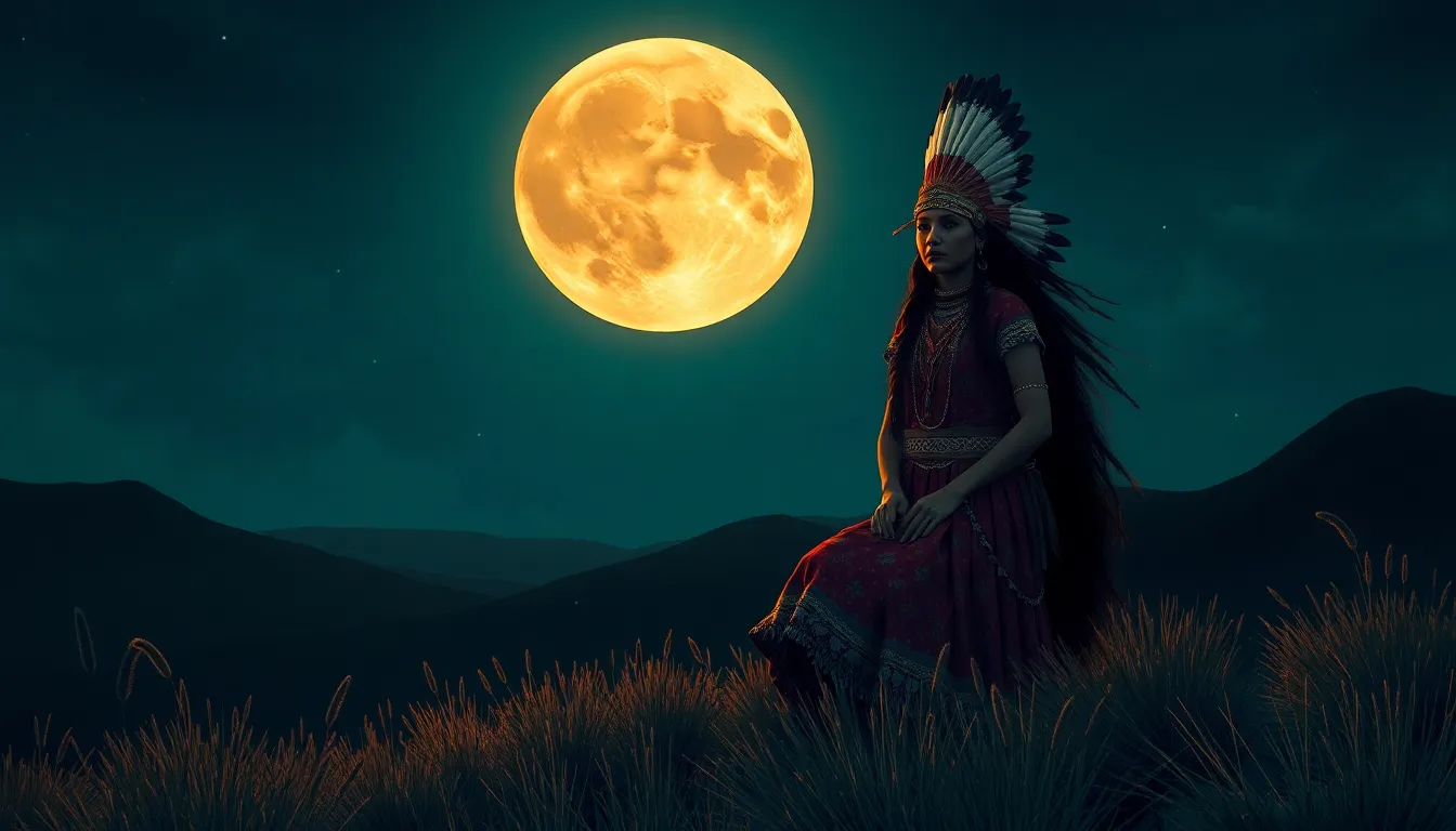 The Story of the Apache Moon Maiden: A Tale of Love and Sacrifice ...