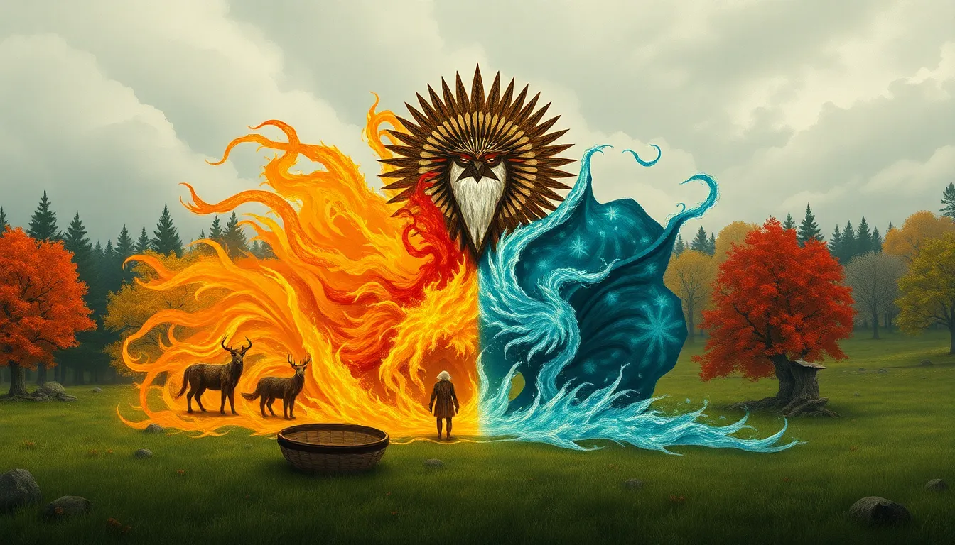 The Iroquois and Their Myths of the Changing Seasons - Native American ...